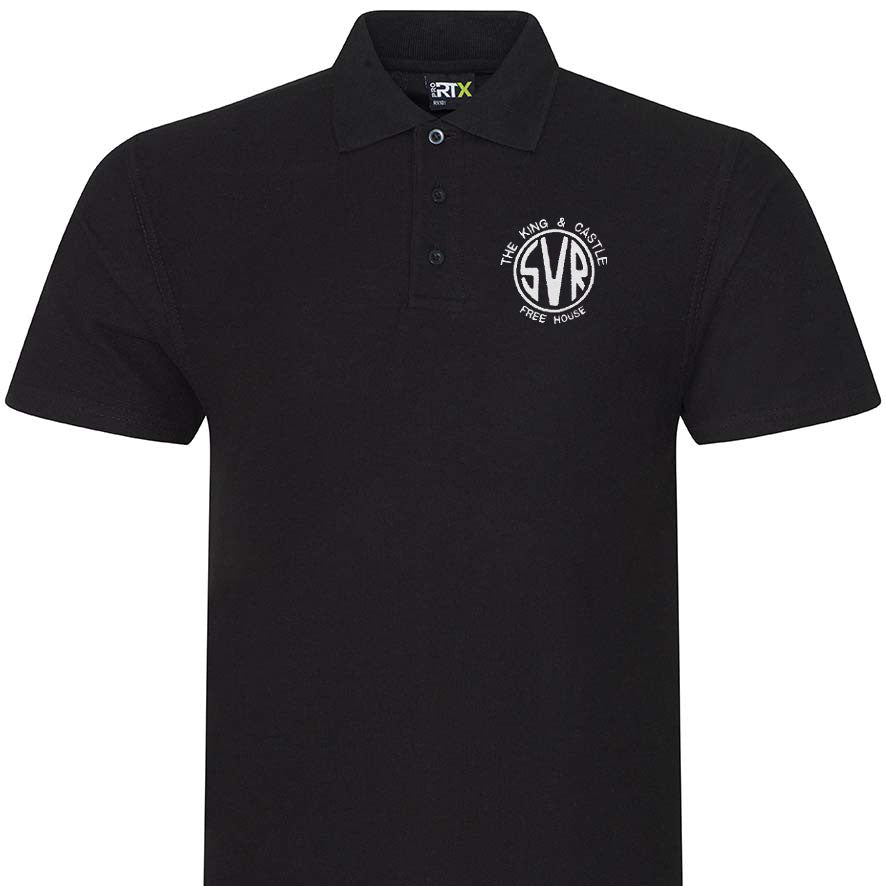 King & Castle Logo - Embroidered Polo Shirt – Official SVR Shop
